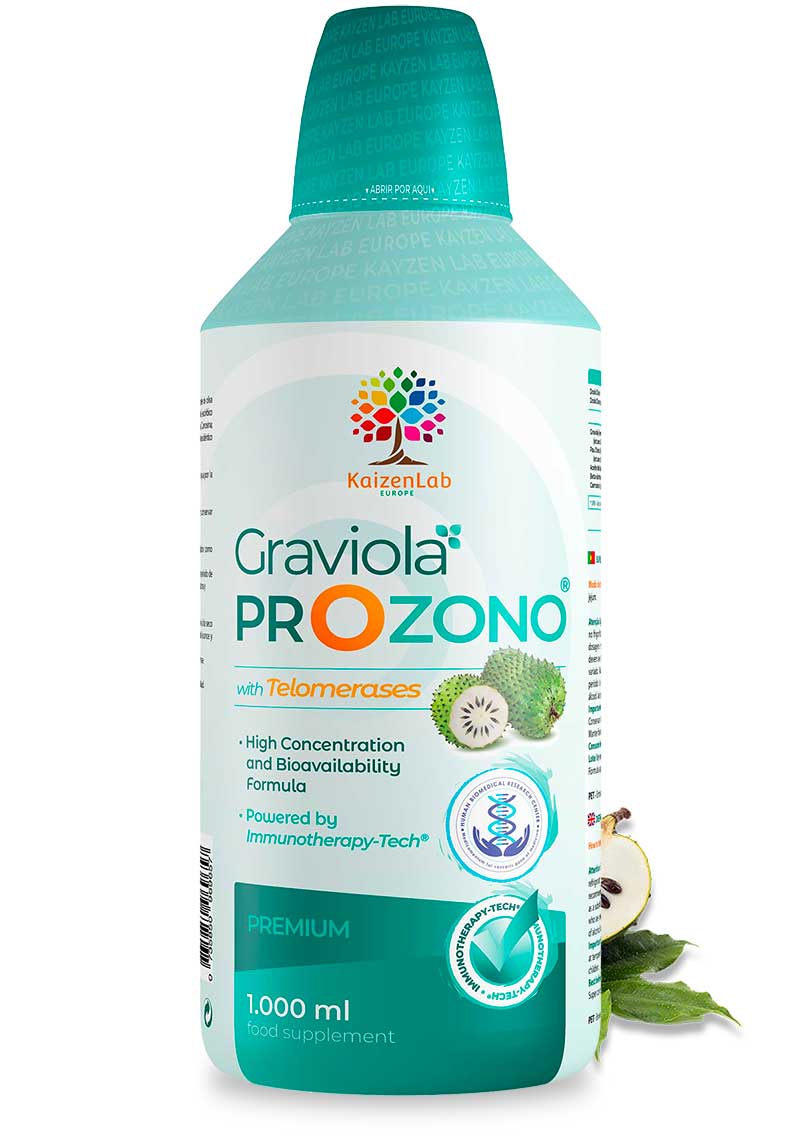 Graviola Prozono con Telomerasa - Dieta Con Salud
